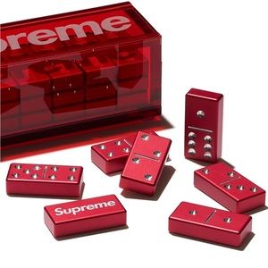 Supreme | Games | Supreme Aluminum Domino Set Fw 22 | Poshmark